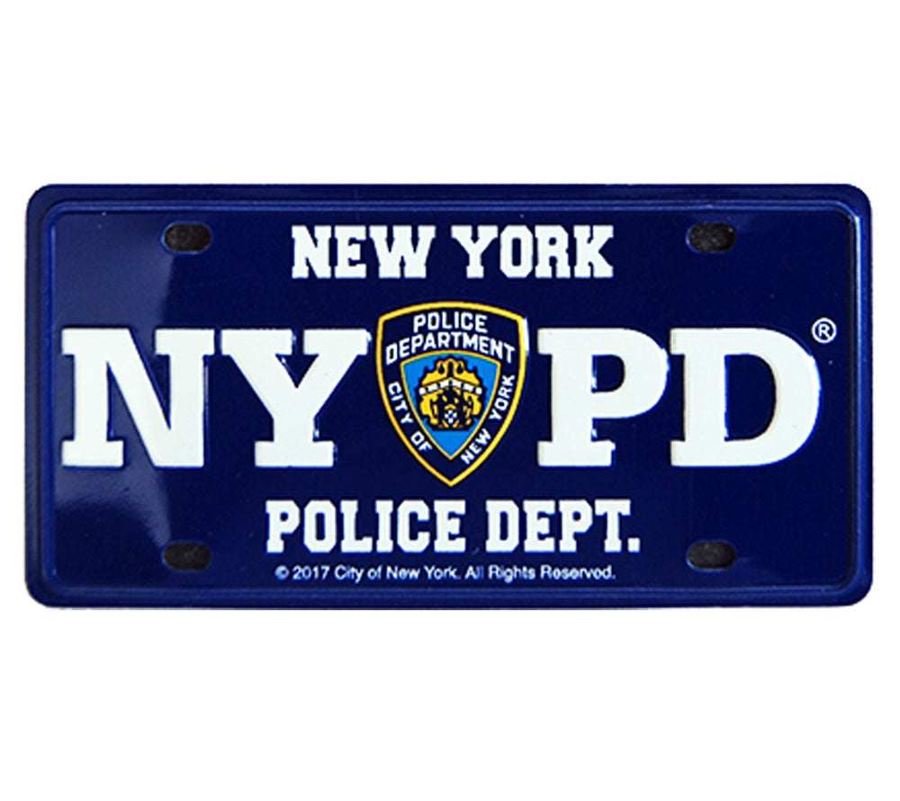 Magnetic License Plate "NYPD" - American Heritage