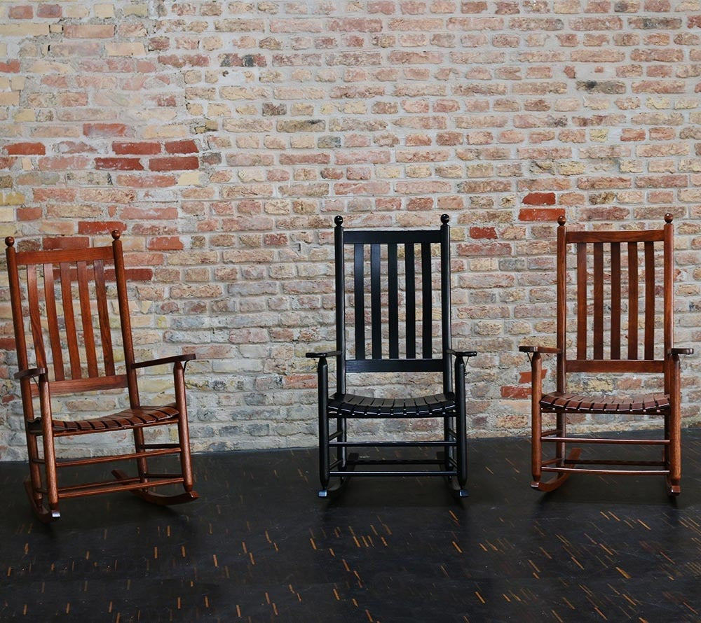 Plantation Lumbar Rocker Cherry Rocking Chair from North Carolina ...