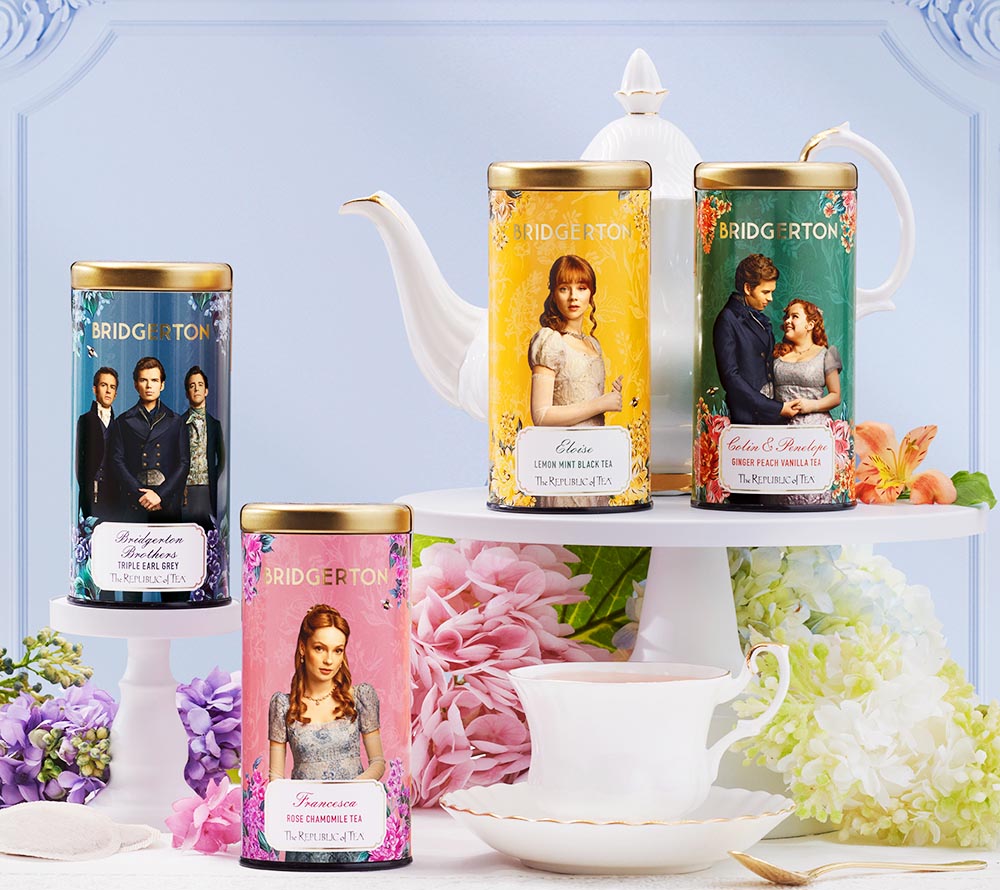 Bridgerton Colin & Penelope Ginger Peach Vanilla Tea by The Republic of ...