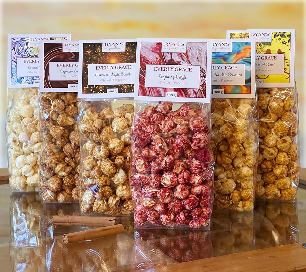 Favorites Bundle Popcorn from Everly Grace (6x100 g) | American Heritage